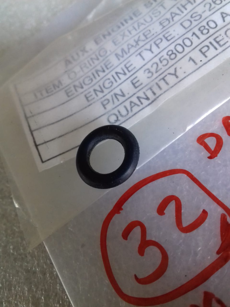 O-RING EXHAUST VALVE SEAT FOR DAIHATSU DS-26A | ALM SHIP EQUIPMENTS